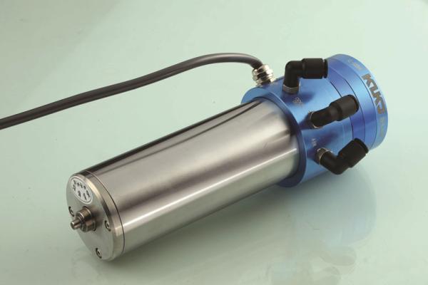 Fuso ad alta velocità chilolitro -100hat 100000 RPM massimo di CNC del metallo di lucidatura del liquido refrigerante molle dell'acqua
