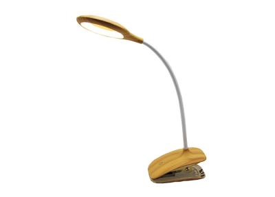 Cina Il portatile ha condotto la clip sulla lampada di scrittorio, lampade da tavolo principali flessibili dell'oro anabbaglianti in vendita