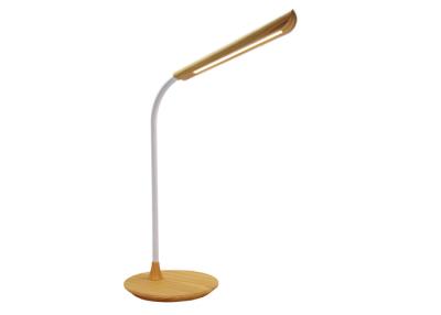 Cina ABS regolabile di tocco di USB LED di luminosità astuta della lampada da tavolo + PS + plastica di legno del grano in vendita