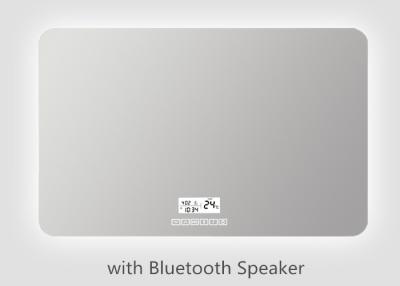 Cina Specchio Frameless astuto del bagno, specchio del dispositivo antiappannante di Bluetooth con l'esposizione del calendario in vendita