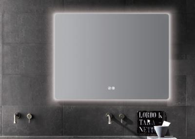 Cina Specchio elegante semplice del bagno illuminato LED Frameless con la funzione del dispositivo antiappannante in vendita