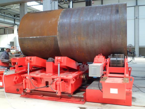 Fit Up Conventional Welding Rotator Positioner 50 Ton