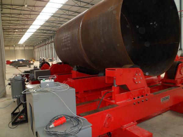 Fit Up Conventional Welding Rotator Positioner 50 Ton