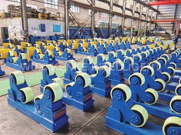 10 Ton Conventional Welding Rotator Roller PU Self Aligning Type for Circular Cylinder