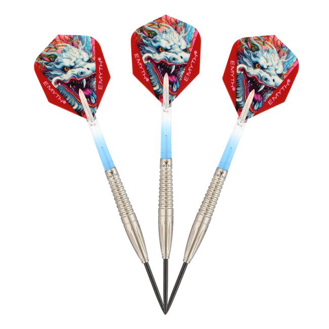E-MYTH HU JUN darts in professional gameplay setting