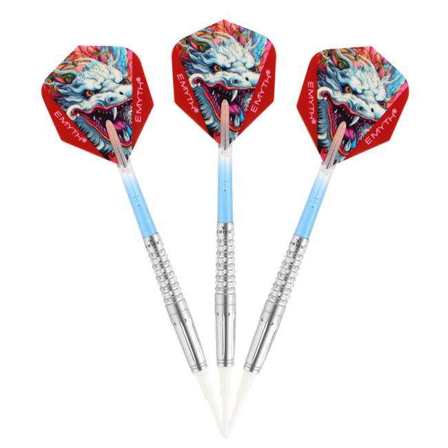 E Myth Hu Jun darts in use
