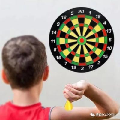 China Custom Magnetic Dart Board Game Full Set With 3 Green And 3 Red Darts In Cardboard Box for sale