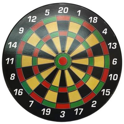 China Custom Magnetic Dart Board Game Full Set With 3 Green And 3 Red Darts In Cardboard Box for sale