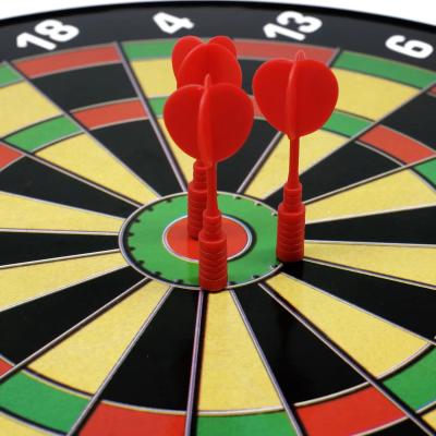 China Custom Magnetic Dart Board Game Full Set With 3 Green And 3 Red Darts In Cardboard Box for sale