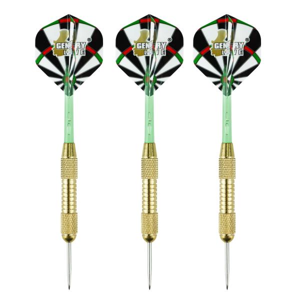 Quality Gentry Live 14-28g Mail Box Brass Steel Darts Set for sale