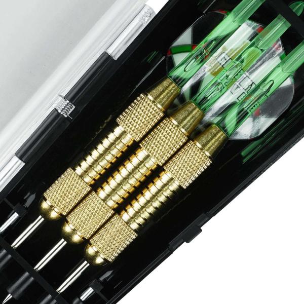 Quality Gentry Live 14-28g Mail Box Brass Steel Darts Set for sale