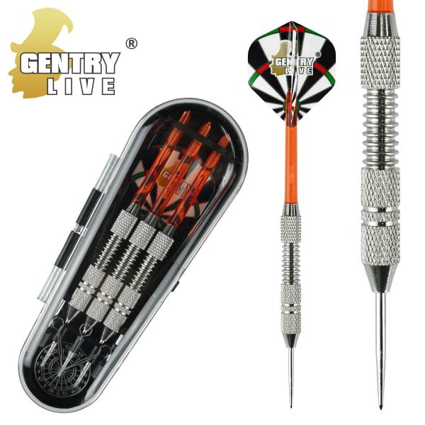 Quality Gentry Live 14-28g Mail Box Brass Steel Darts Set for sale