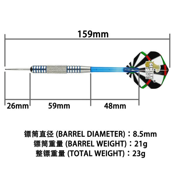 Quality Gentry Live 14-28g Mail Box Brass Steel Darts Set for sale