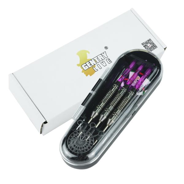 Quality Gentry Live 14-28g Mail Box Brass Steel Darts Set for sale