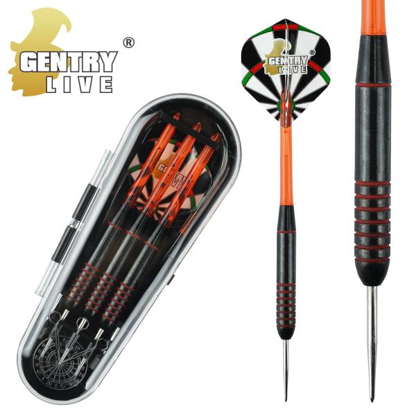 Quality Gentry Live 14-28g Mail Box Brass Steel Darts Set for sale