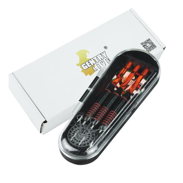 Quality Gentry Live 14-28g Mail Box Brass Steel Darts Set for sale