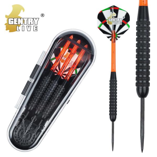 Quality Gentry Live 14-28g Mail Box Brass Steel Darts Set for sale