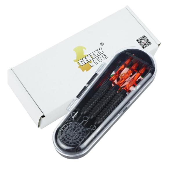 Quality Gentry Live 14-28g Mail Box Brass Steel Darts Set for sale