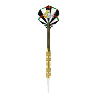 China Gentry Live 16.5g Darts Set With Mail Box Brass Soft Tip Darts for sale
