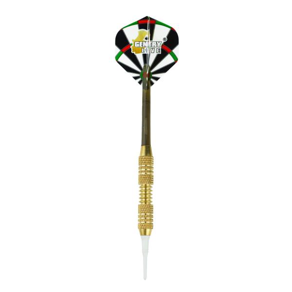 Quality Gentry Live 16.5g Darts Set With Mail Box Brass Soft Tip Darts for sale