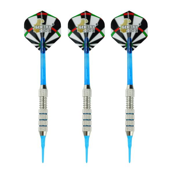 Quality Gentry Live 14g Darts Set With Mail Box Brass 2ba Soft Tip Darts Set for sale