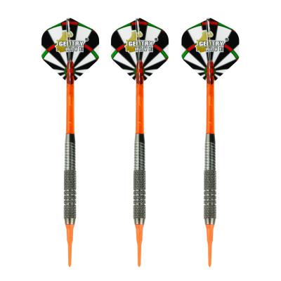 China Gentry Live 16.5g Darts Set With Mail Box Brass 2ba Soft Tip Darts for sale