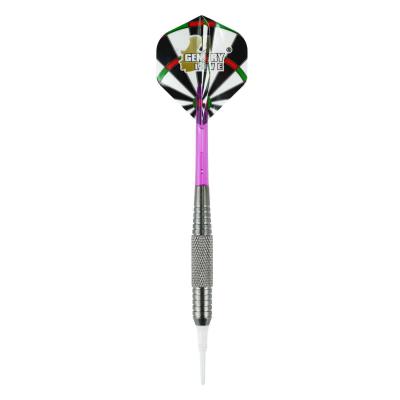 China Gentry Live 18g Darts Set With Mail Box Brass 2ba Soft Tip Darts for sale