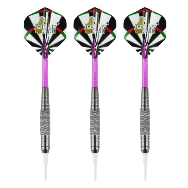 Quality Gentry Live 18g Darts Set With Mail Box Brass 2ba Soft Tip Darts for sale
