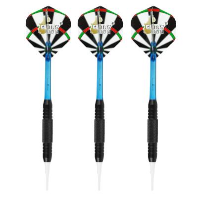 China Gentry Live 16g Darts Set With Mail Box Brass 2ba Soft Tip Darts for sale