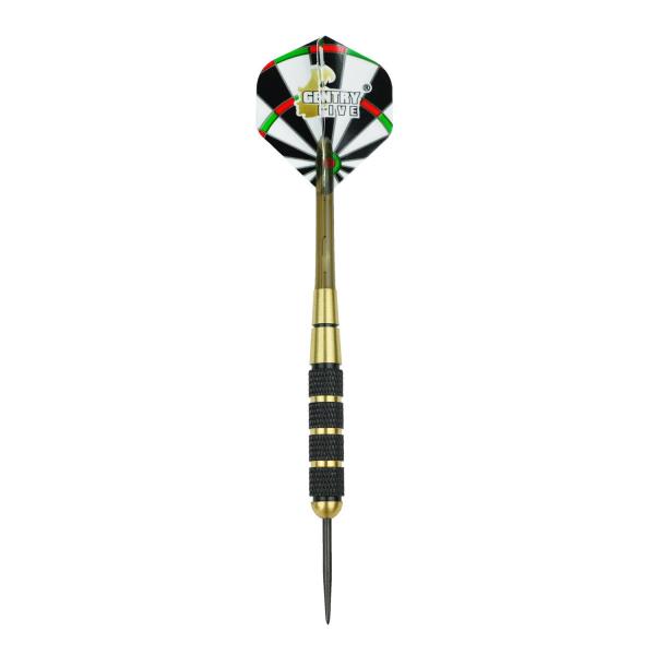 Quality Gentry Live 24g Darts Set With Mail Box Brass Steeltip Darts for sale