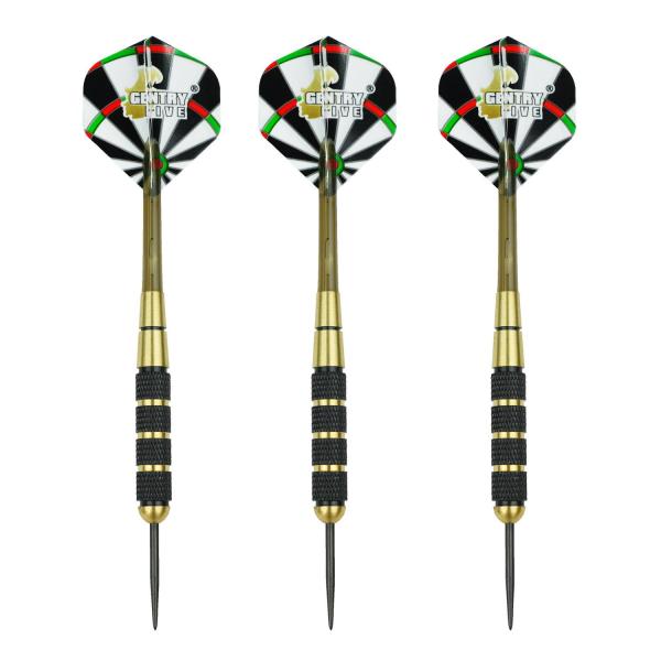 Quality Gentry Live 24g Darts Set With Mail Box Brass Steeltip Darts for sale