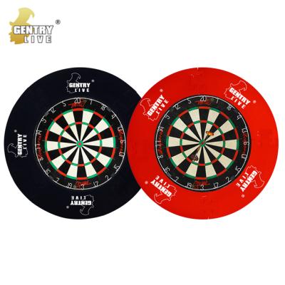 China Gentry Live EVA Dartboard Surround 4 Piece Customizable Darts Surround for sale