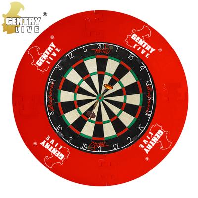 China Gentry Live EVA Dartboard Surround 4 Piece Customizable Darts Surround for sale