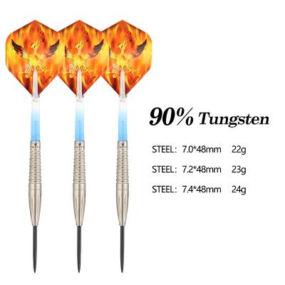 China E Myth Professional Dart Player Hu Jun Steel Tip Tungsten Darts Set for sale