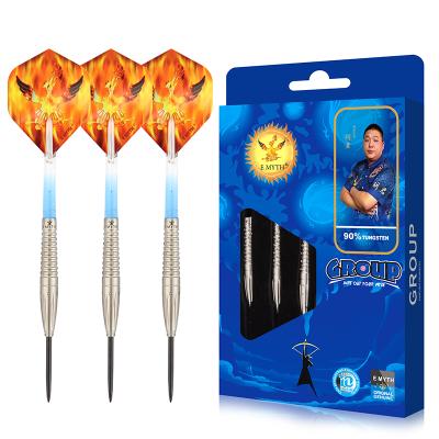 China E Myth Professional Dart Player Hu Jun Steel Tip Tungsten Darts Set for sale