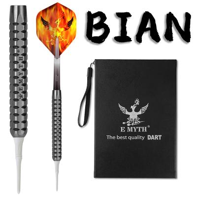 China Emyth Darts Soft Tip Darts Barrel 90% Tungsten Darts Set 21g 23g BIAN for sale