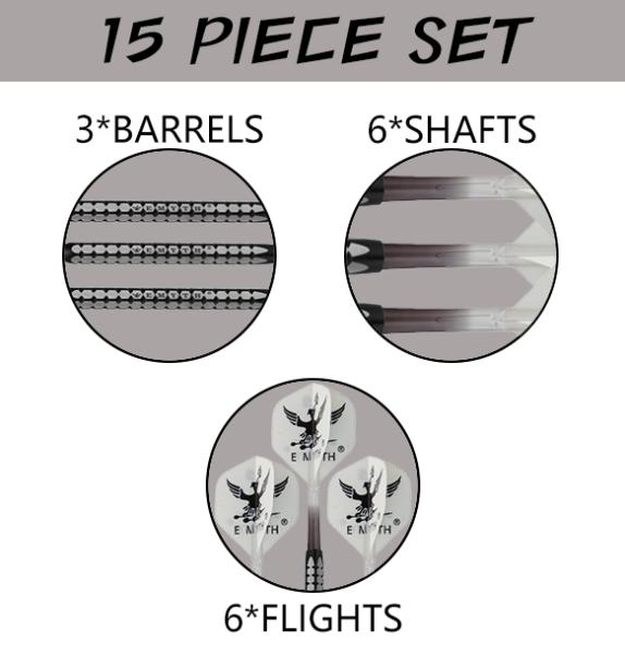 Quality Emyth Darts Steeltip Darts Barrel 90% Tungsten Darts Set 21g 23g BIAN for sale