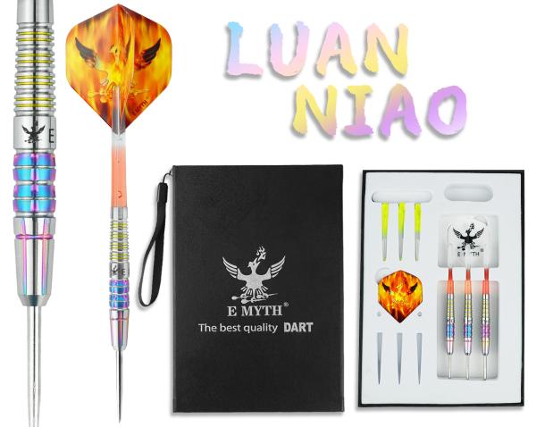 Quality Emyth Darts Steel Tip Darts Barrel 90% Tungsten Darts Set 21g 22g LUAN NIAO for sale