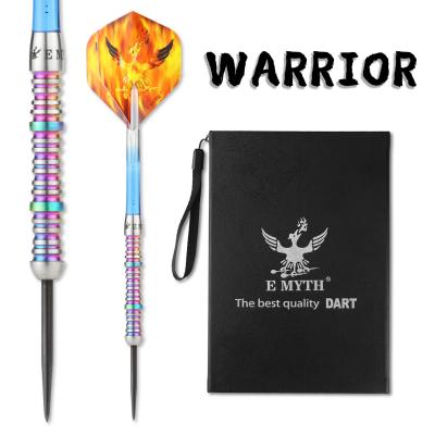 China Emyth Darts Steel Tip Darts Barrel 90% Tungsten Darts Set 21G WARRIOR for sale