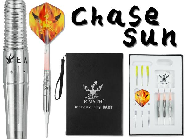 Quality Emyth Darts 2ba Soft Tip Darts Barrel 90% Tungsten Darts Set 18.5G CHASE SUN for sale