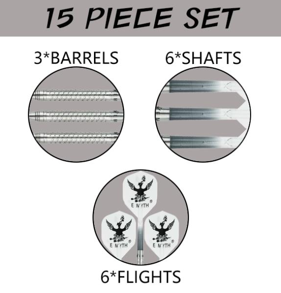 Quality Emyth Darts Steel Tip Darts Barrel 90% Tungsten Darts Set 23g AoBing for sale