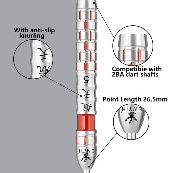 Quality Emyth SPACE V 90% Tungsten Steel Tip Darts 22g for sale
