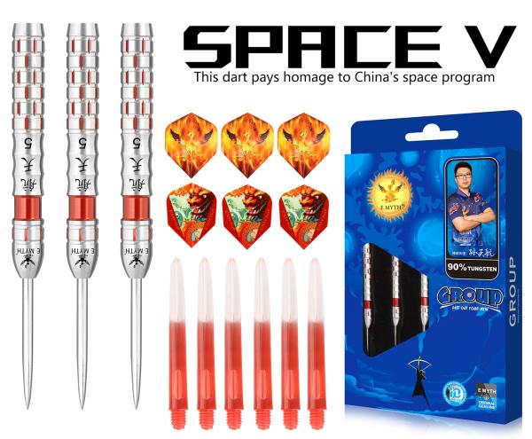 Quality Emyth SPACE V 90% Tungsten Steel Tip Darts 22g for sale