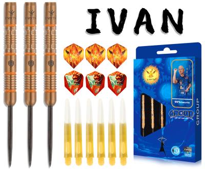 China Emyth 90% Tungsten Steel Tip Darts 22g IVAN Set for sale