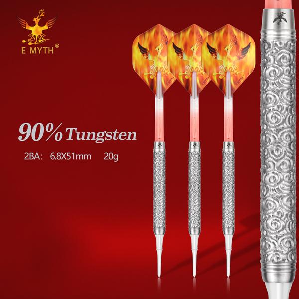 Quality Emyth Limited 2025 2BA Tungsten Darts Set Suan Ni Chinese Traditional Pattern for sale