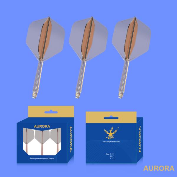 Quality Emyth new released product Aurora Integrated darts flight with shaft for sale