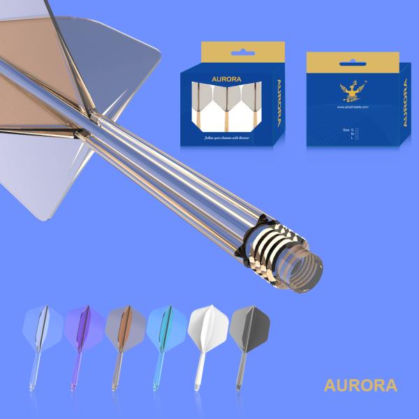 Quality Emyth new released product Aurora Integrated darts flight with shaft for sale
