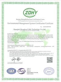  - Shanghai Shenghua Cable Group Co., LTD.,