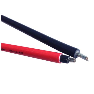 China                    High Quality Annealed Flexible Tinned Copper Solar Cable 6mm 2 Photovoltaic Cable 4mm2 Solar Panel Cable H1z2z2-K              for sale