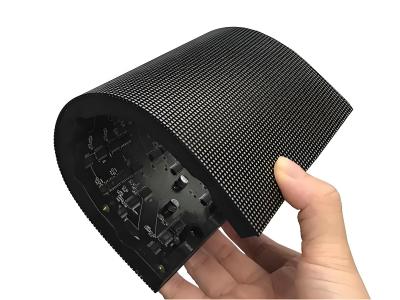China P1.86 P2 P2.5 P3.076 LED Flexible Module 160*320MM 160 Degree Viewing Angle for sale